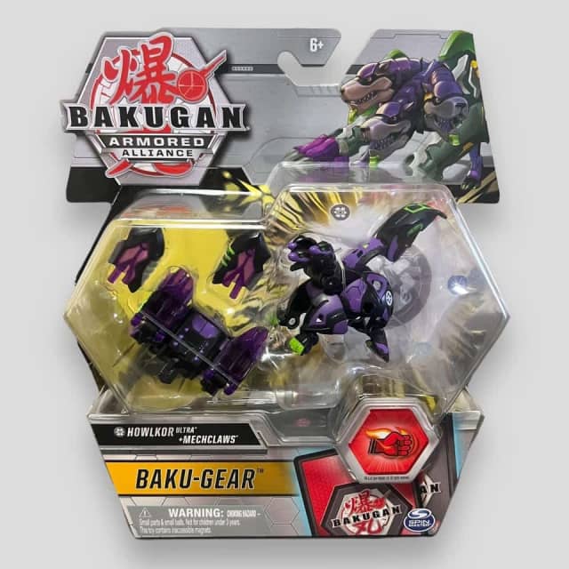 Bakugan Battle Planet Armored Alliance Baku-Gear Howlkor Ultra Mechc ...