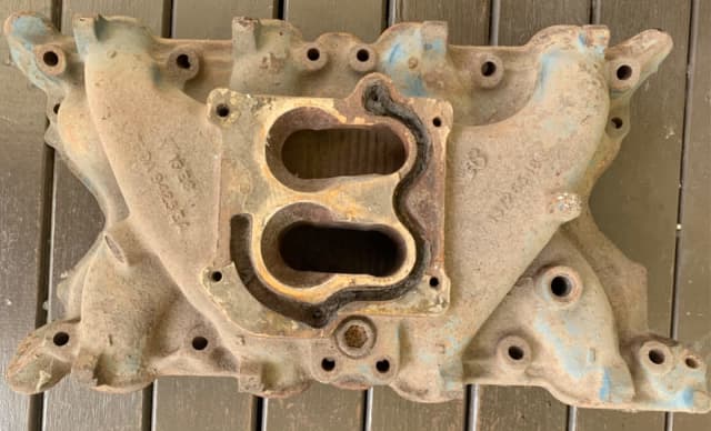 Ford Cleveland genuine V8 4 barrel manifold | Engine, Engine Parts ...