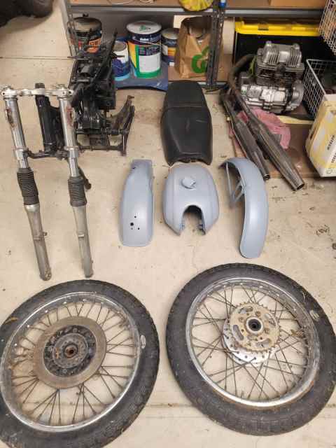 Honda CD250 U - never finished project | Motorcycles | Gumtree ...