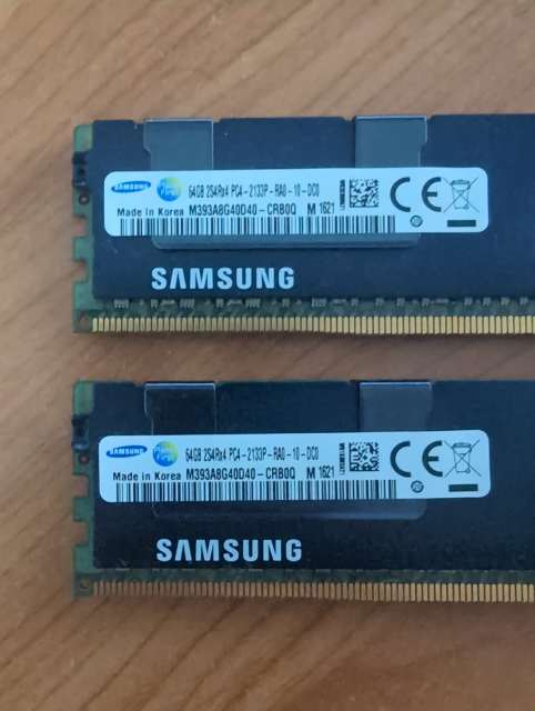 Samsung DDR4 ecc ram 2 x 64gb sticks | Components | Gumtree Australia ...