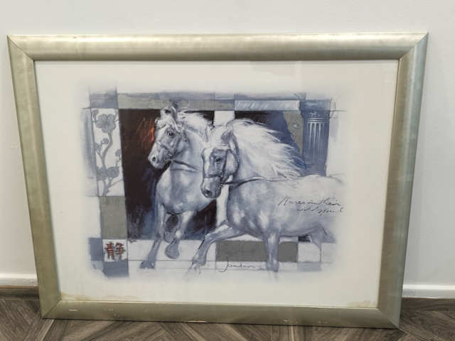 Roman Greek picture frame horses and column - Picture Frames in Sydney ...