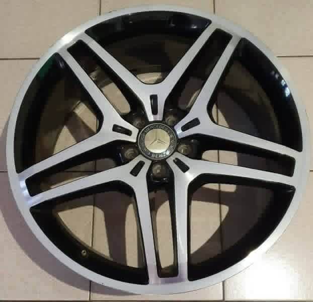 1x21inch MERCEDES W166 GLE ALLOY WHEEL 21x9 New 2017 W164 GLE GL ...