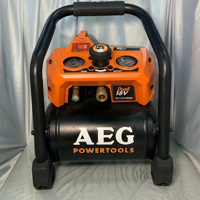 AEG 18V CORDLESS BRUSHLESS AIR COMPRESSOR SKIN - Power Tools in Mile ...