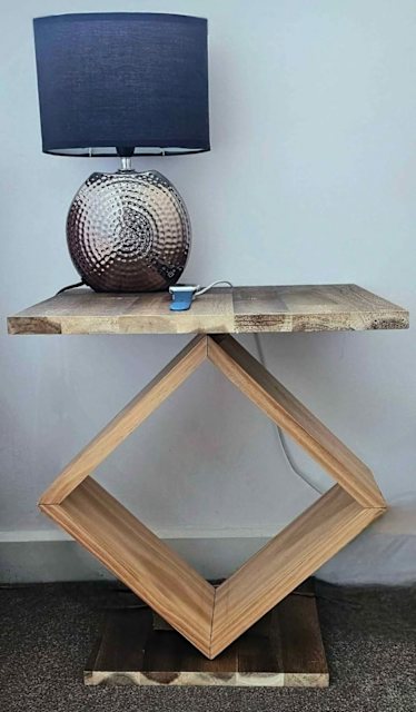 Geometric Bedside Tables – Handmade Designer Statement - Bedside Tables ...