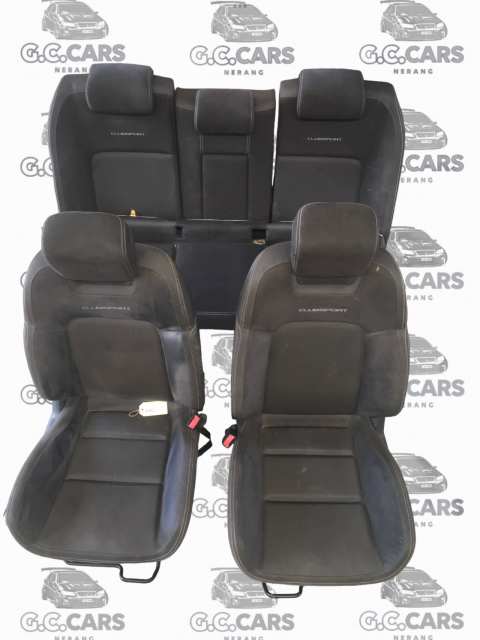 HSV CLUBSPORT VE SUEDE CLOTH SEDAN SEAT SET HOLDEN COMMODORE GENUINE ...