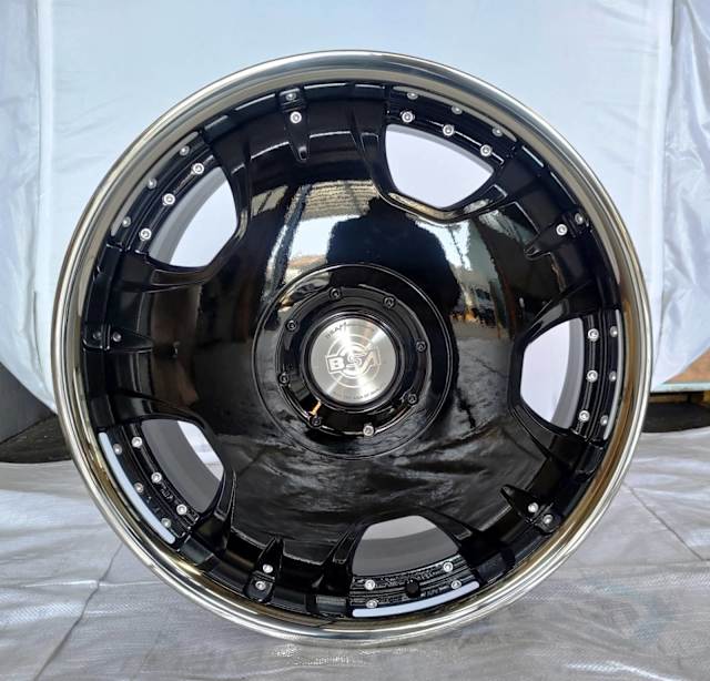 18 or 20 Inch Gloss Black Wheels With Machine Lip (BSA-321) | Wheels ...