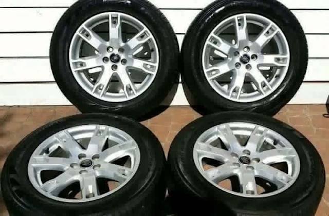 RANGE ROVER EVOQUE ALLOY WHEELS 18INCH SET 4TYRES FIT FREELANDER ...