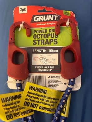 Octopus Straps (Grunt brand) NEW - 🆕 1metre x 2 in each pack | Other ...