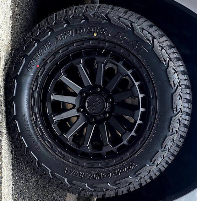 LOST: Black Rhino Wheel with Yokohama Geolander X-AT16 Tyre | Wheels ...