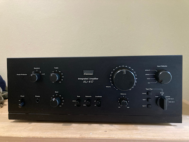 Vintage Sansui AU-417 Amp - Stereo Systems in Glebe NSW | Gumtree Australia