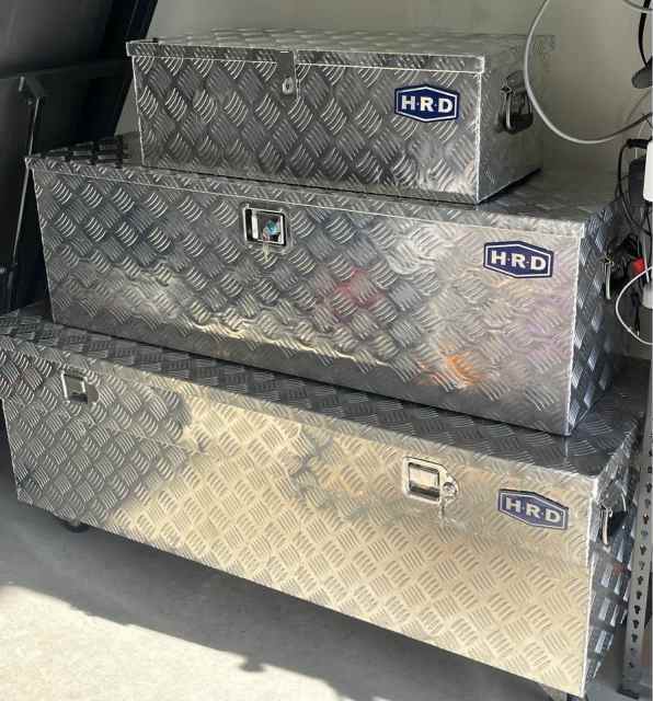 HRD aluminium tool box boxes - 3 sizes available - Tool Storage ...