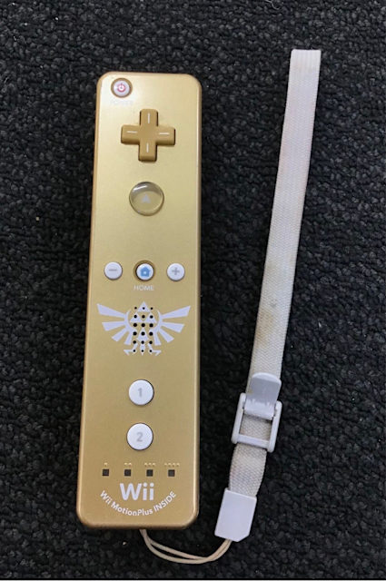 Nintendo Wii Zelda Gold Controller Ref#31351 - Nintendo in Geraldton WA ...