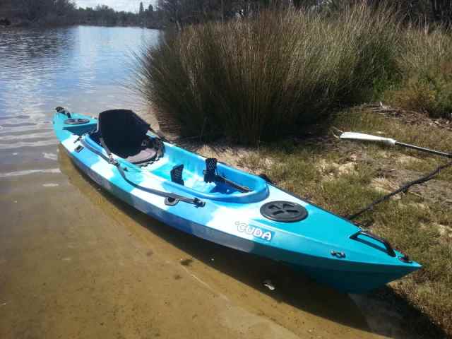 Finn 3.7M Cuda fishing kayak | Kayaks & Paddle | Gumtree Australia ...