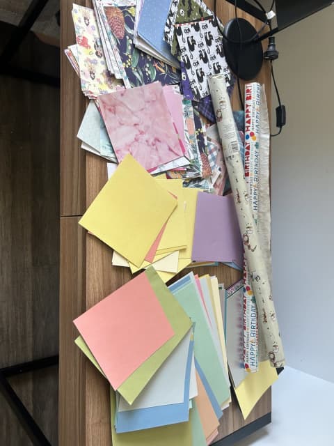 Scrapbooking paper , patterned and plain, whole lot $25 | Art | Gumtree ...
