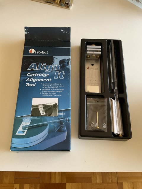 Pro-Ject Align It Tuntable Tonearm Cartridge Alignment Tool - Stereo ...