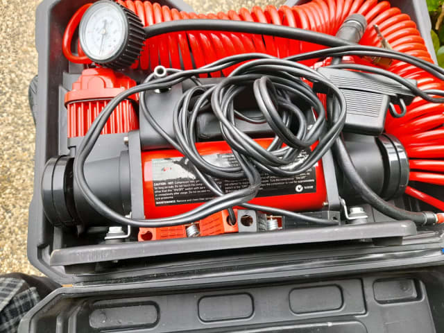 Repco 12volt twin cylinder compressor 150 psi pressure | Engine, Engine ...