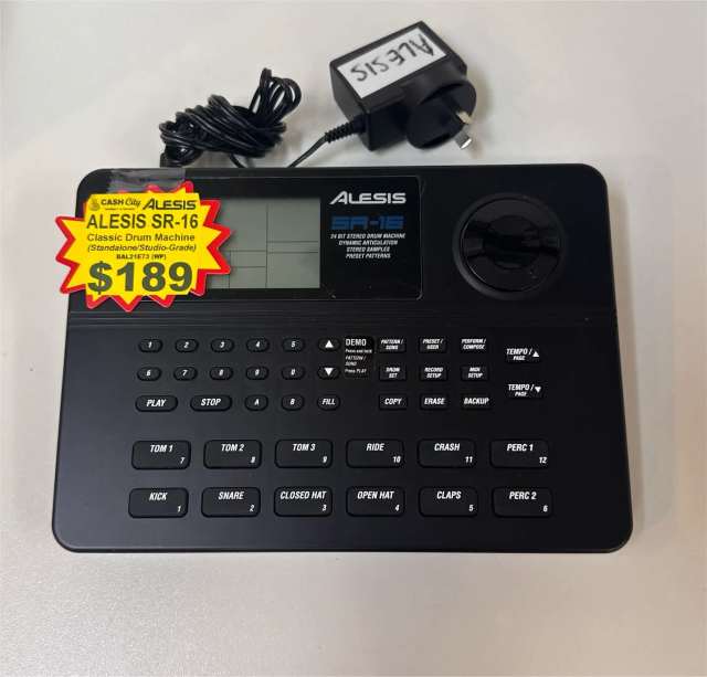 Alesis SR-16 Classic Drum Machine - DJ Gear & Lighting in Westminster ...