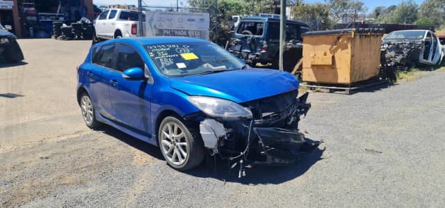 WRECKING 2012 MAZDA 3 BL SP25 HATCHBACK AUTO 41B BLUE 216000KMS-A0829 ...