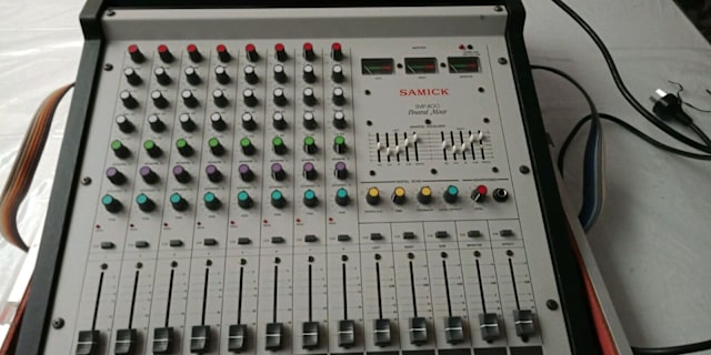 SAMICK PROFE MIXER S M P 800--900 USED LIKENEW | DJ Gear & Lighting ...