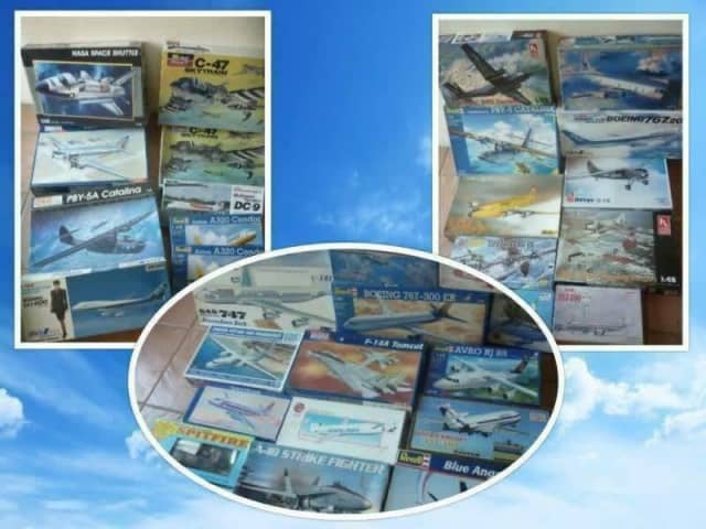 Variety of Model Planes Aircraft Boxed New Never Assembled FROM $35.00 ...