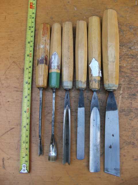 6 Dastra Wood Carving Chisels Made In Germany - Hand Tools in ...