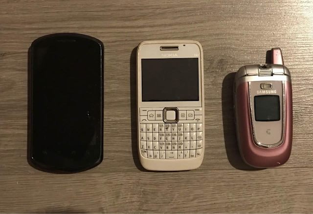 Vintage mobile phones bundle (Samsung, Nokia and Google Pixel) - Other ...