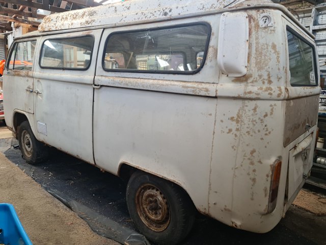 HUGE PRICE REDUCTION -1972 VW Kombi Pop Top Camper ROLLING SHELL ONLY ...