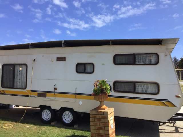 caravan 23 ft unlic 5 berth Fantastic accomodation caravan | Caravans | Gumtree Australia ...