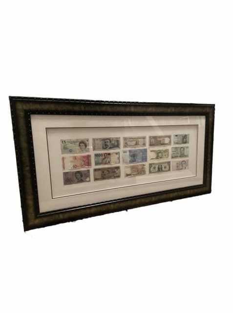 Level up Your Space with the Alluring Currency Picture Frame! | Art ...