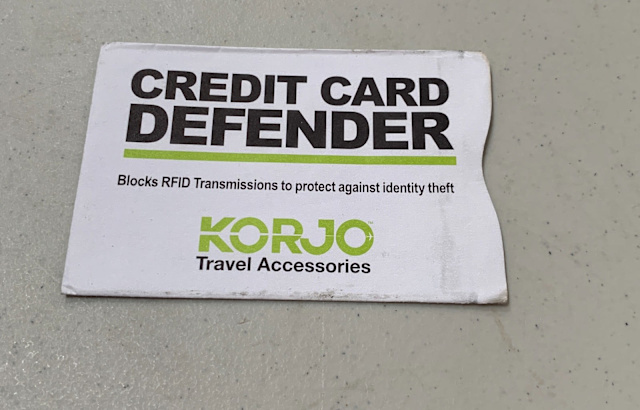 Credit Card (4) Passport Defender Shields (2) A1 p/up Sth Guildford ...