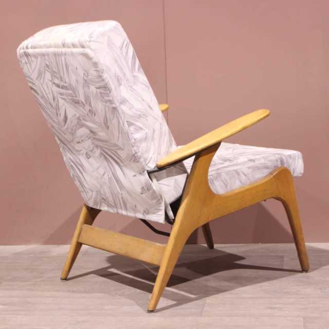 1OF2 Fler SC55 Armchair 1950s Mid Century Vintage Retro Atomic Chai ...