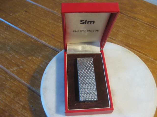Vintage SIM Gas Lighter (1970s) Made In JAPAN - Original Box ...