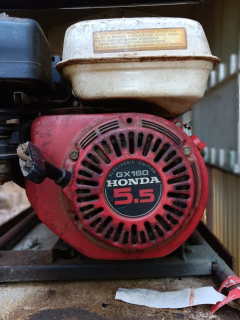 DUNLITE UH2 HONDA GX 160 GENERATOR WITH MOVABLE ALUMINIUM SHED. - Other ...