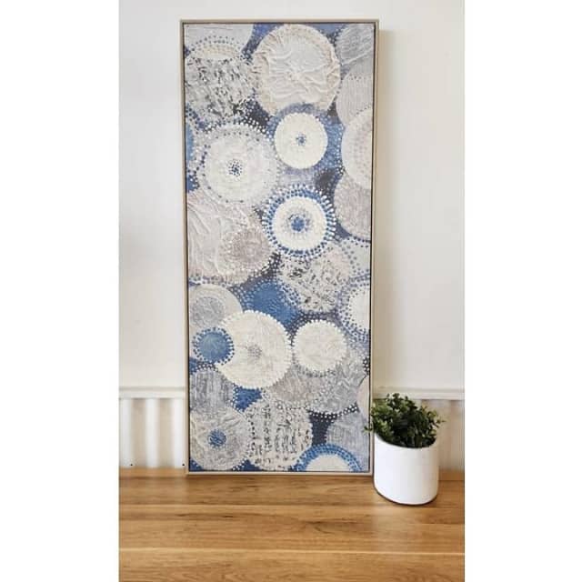 ‘Morgan’ Abstract Canvas (Brand New) | Art | Gumtree Australia Port ...