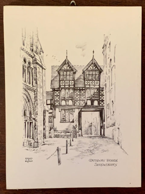 Vintage Kenneth A Bromley Prints - Shrewsbury, Shropshire - Art in ...