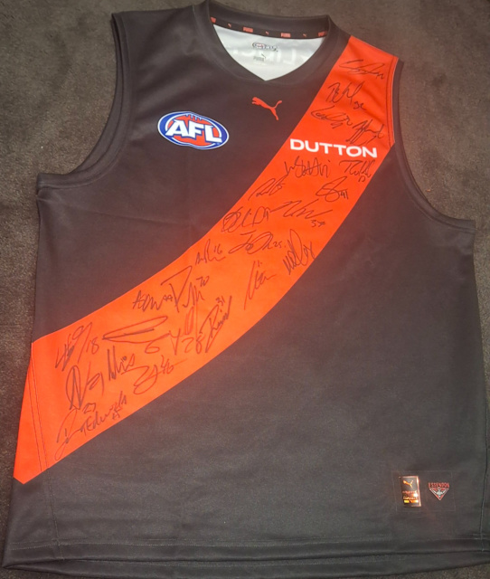 Essendon Signed Guernsey 2025 - Other Sports & Fitness in Airport West ...