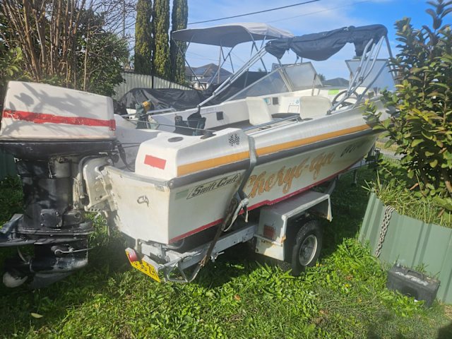 Fishing boat and trailer | Motorboats & Powerboats | Gumtree Australia ...