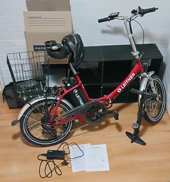 LIKE NEW Leitner Libelle Folding Electric Bike 20-in, Step-Thru - Other ...