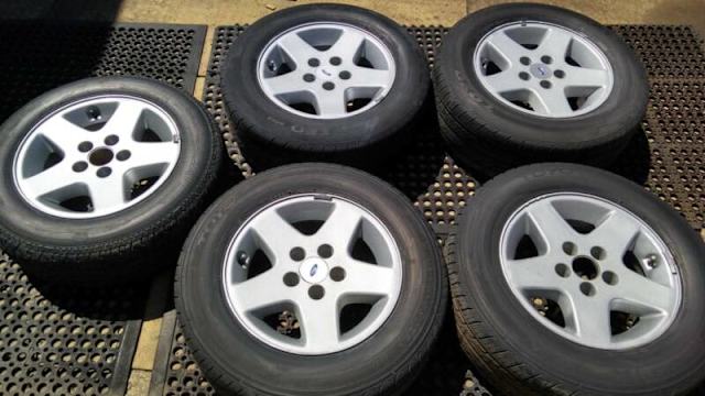 FORD EB XR6-S PACK RIMS. 15X7 & exc 225x60x15 TYRES. SET OF 4 | Wheels ...