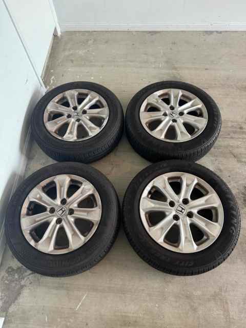 15 4x100 Honda alloy wheels - Jazz / City / Civic | Wheels, Tyres ...
