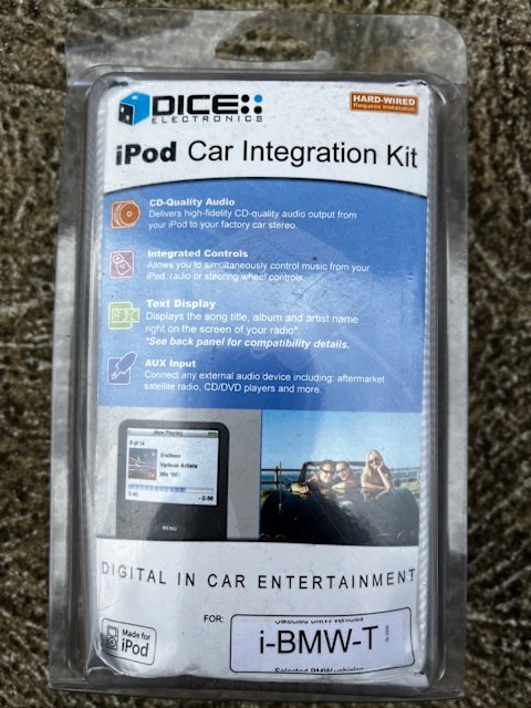 BMW iPod car factory stereo integration kit - DICE brand | Audio, GPS ...