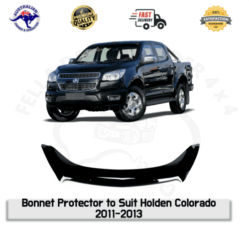 Bonnet Protector Hood Guard Bug Deflector Suit HOLDEN COLORADO 12-16 ...