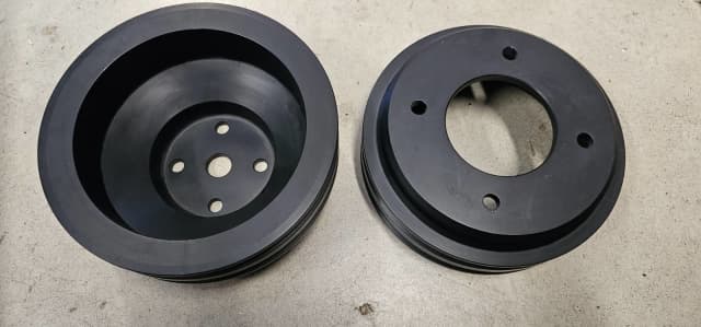 March Performance Aluminium Pulleys for Pontiac V8 | Engine, Engine ...