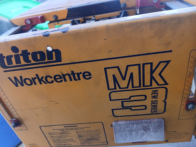 TRITON MK3 WORKCENTRE COMBO WITH BOSCH GOF 1300 ACE ROUTER - Power ...