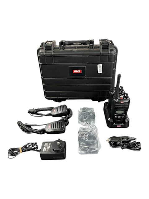 GME 5W 80 Channel UHF Handheld Radio (Twin Pack) - Radios & Receivers ...