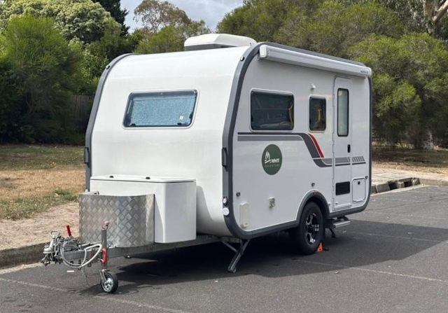 SOLD PPU - 2023 Caravan Sleeps 4 - Light weight so easier to tow ...