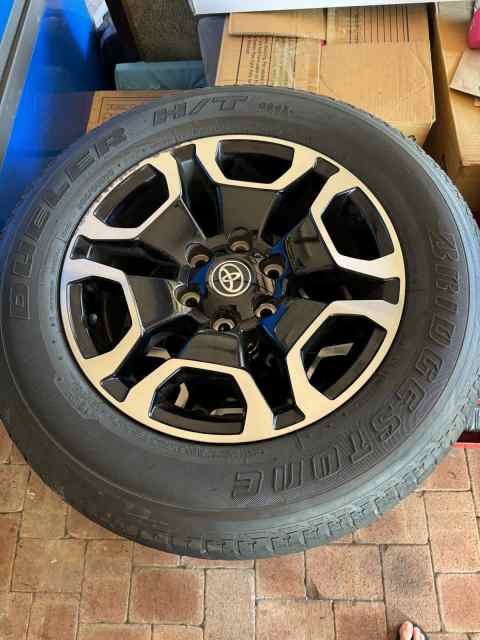 2021 sr5 Hilux rims & tyres x 5 | Wheels, Tyres & Rims | Gumtree ...