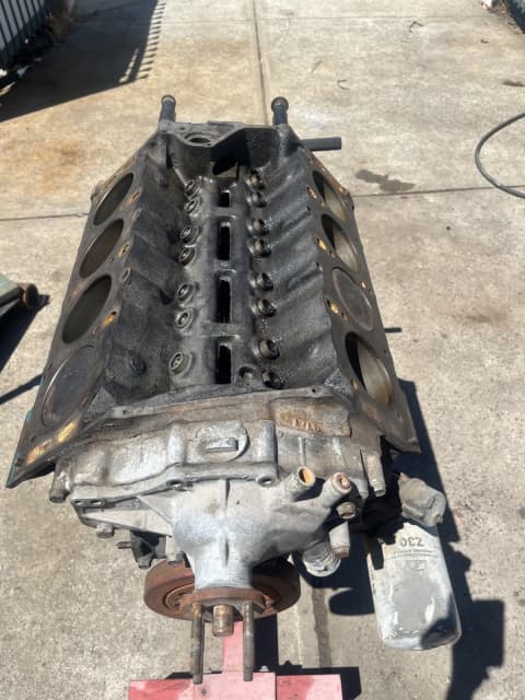 Holden WB ute van tonner blue 253 V8 4.2L engine motor RARE | Engine ...