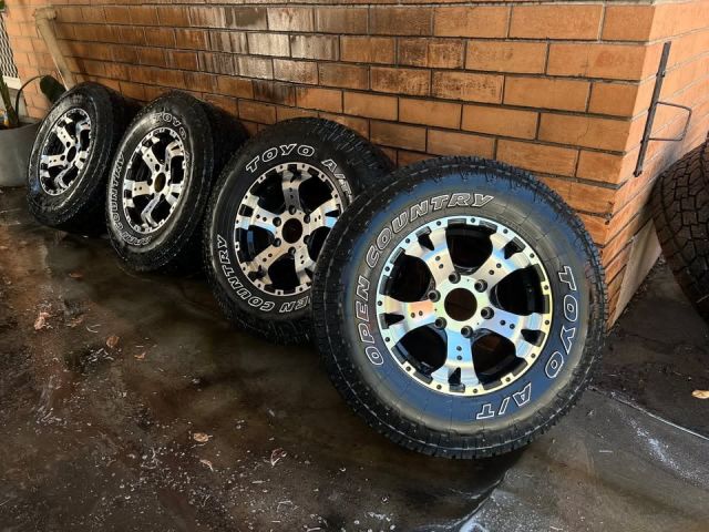 CSA Jackal 6 Stud with Toyo Open Country A/T Tyres *Delivery* | Wheels, Tyres & Rims | Gumtree ...
