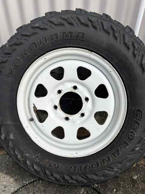 Steel rims and tyres 4x4 | Wheels, Tyres & Rims | Gumtree Australia ...